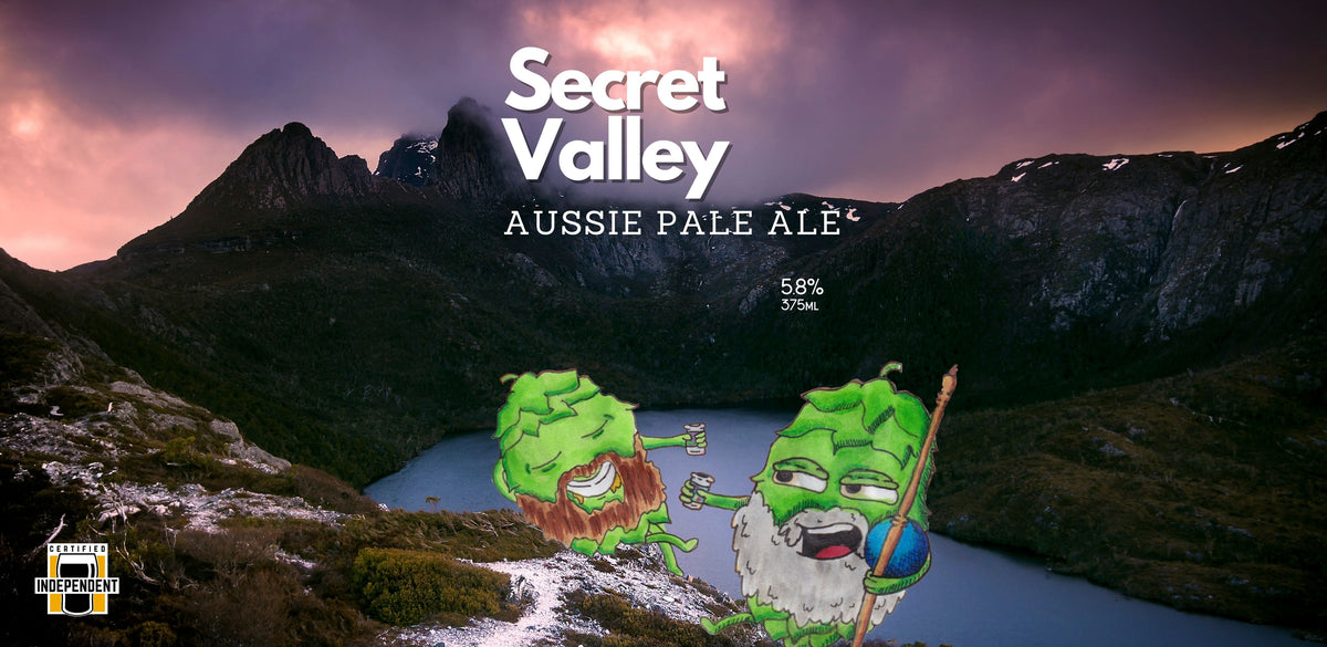 Secret Valley - Aussie Pale Ale – The Welcome Swallow Brewery